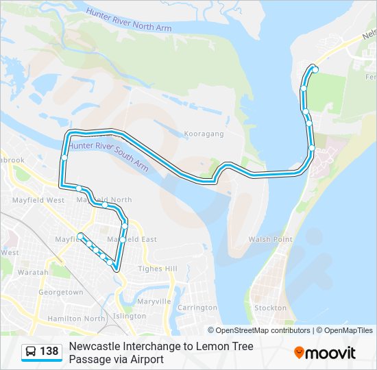 138 Route: Schedules, Stops & Maps - Mayfield (Updated)