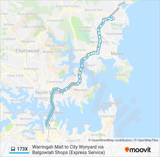 173X Route: Schedules, Stops & Maps - St Luke's Dy (Updated)