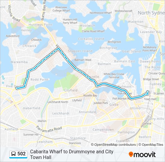 502 Route: Schedules, Stops & Maps - Clarence St Nr Market St (Updated)