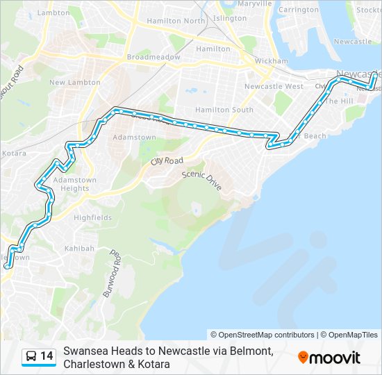 14 Route: Schedules, Stops & Maps - Charlestown (Updated)