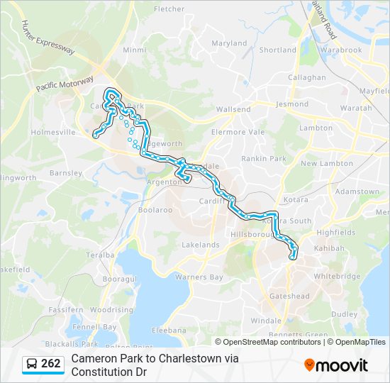 262 Route: Schedules, Stops & Maps - Charlestown (Updated)