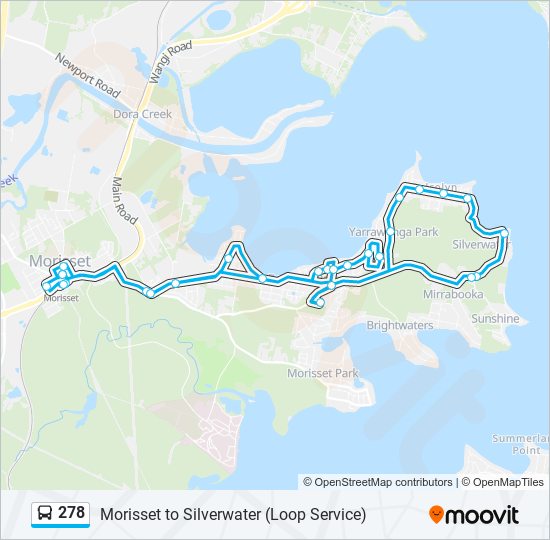 278 Route: Schedules, Stops & Maps - Morisset (Updated)