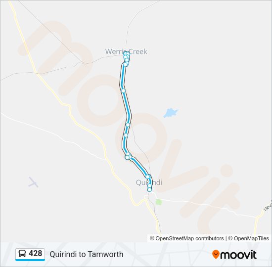 428 Route: Schedules, Stops & Maps - Tamworth (Updated)