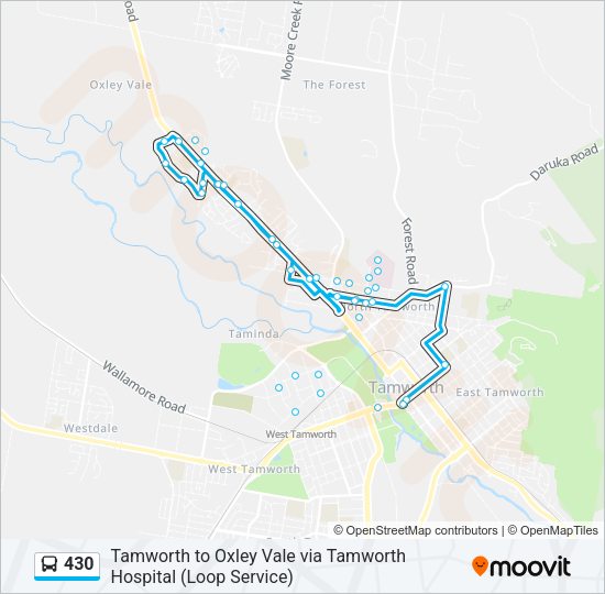 430 Route: Schedules, Stops & Maps - The Atrium Shopping Centre (Updated)