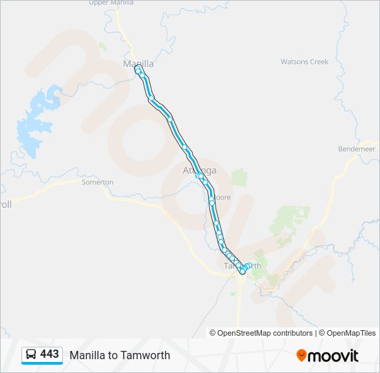 443 Route: Schedules, Stops & Maps - Manilla (Updated)