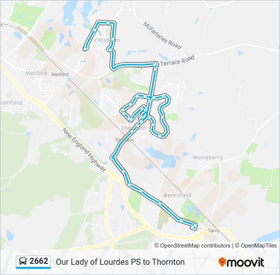 2662 Route: Schedules, Stops & Maps - Harvest Bld at Watervale Cct ...