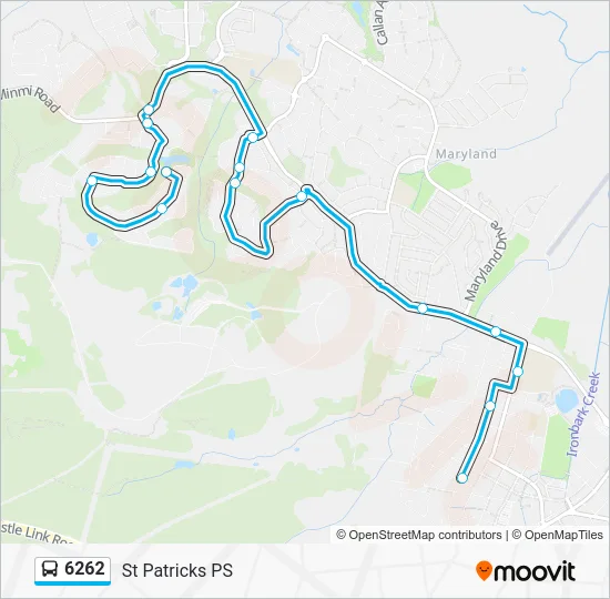 6262 Route: Schedules, Stops & Maps - St Patricks PS (Updated)
