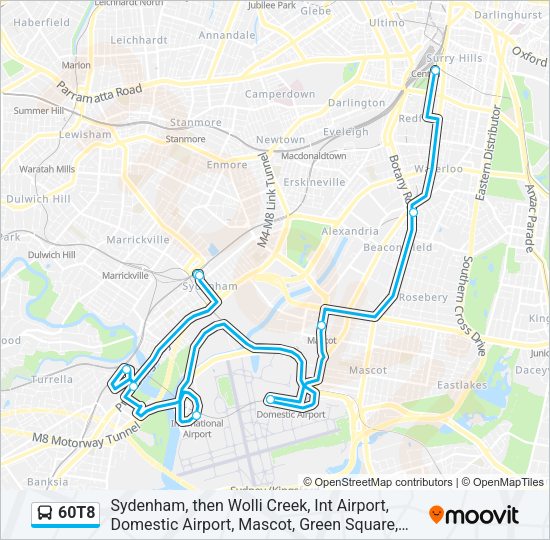 60t8 Route: Schedules, Stops & Maps - Central Station - Chalmers St Nr ...