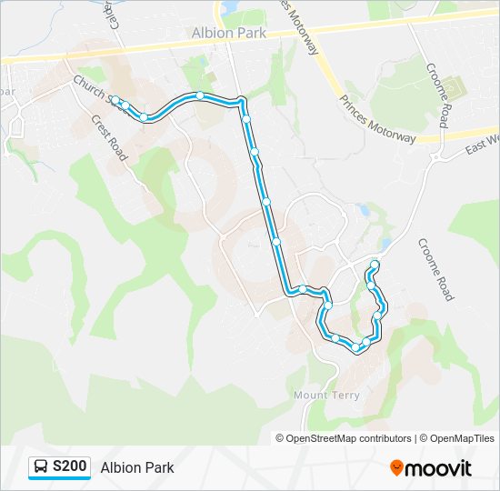 s200 Route: Schedules, Stops & Maps - St. Josephs (Updated)