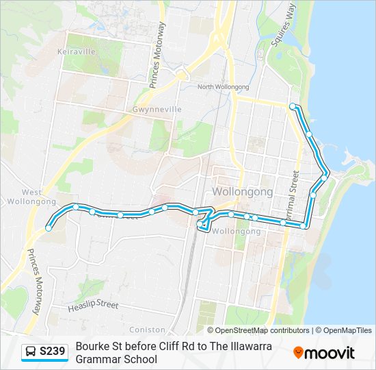 s239 Route: Schedules, Stops & Maps - Tigs (Updated)