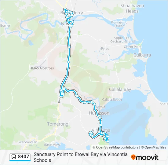 S407 Route: Schedules, Stops & Maps - Rivier (Updated)