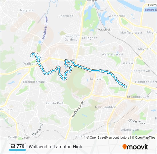 770 Route: Schedules, Stops & Maps - Lambton HS (Updated)