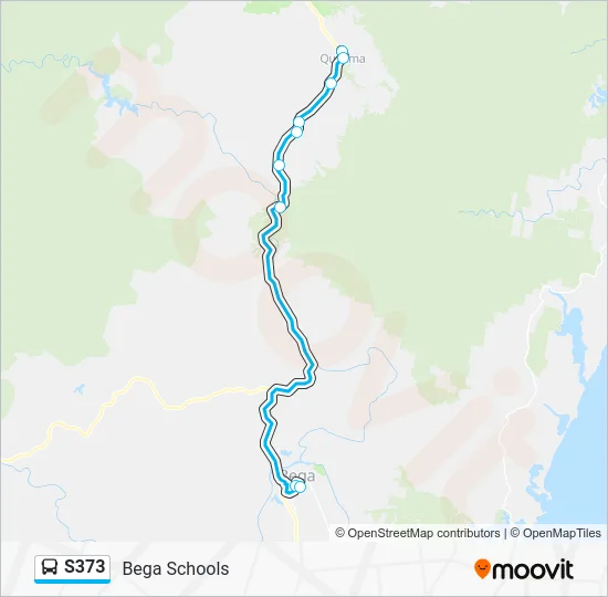 S373 Route: Schedules, Stops & Maps - Bega Schools (Updated)
