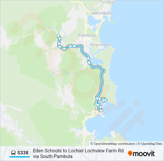 s338 Route: Schedules, Stops & Maps - Lochiel (Updated)