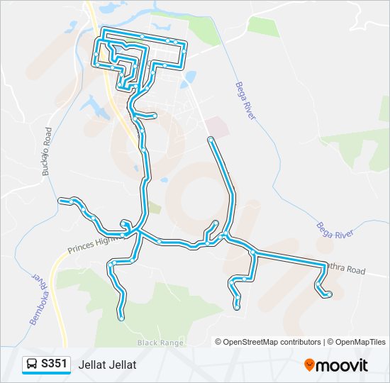 s351 Route: Schedules, Stops & Maps - Jellat Jellat (Updated)