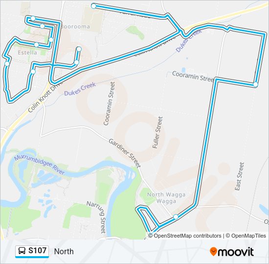 S107 Route: Schedules, Stops & Maps - North (Updated)