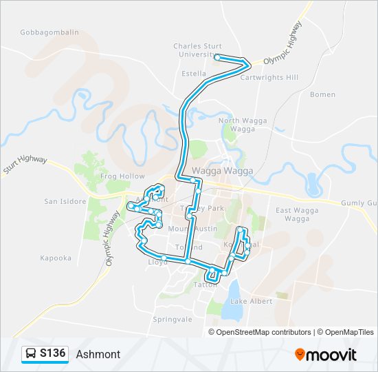 s136 Route: Schedules, Stops & Maps - Ashmont (Updated)