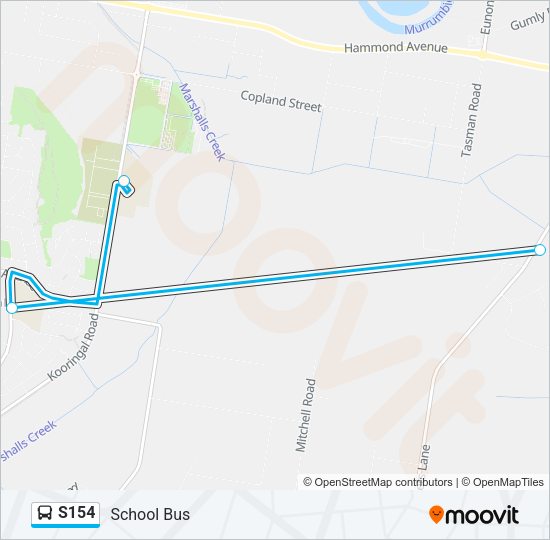 S154 Route: Schedules, Stops & Maps - School Bus (Updated)