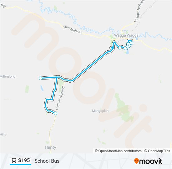 S195 Route: Schedules, Stops & Maps - School Bus (Updated)