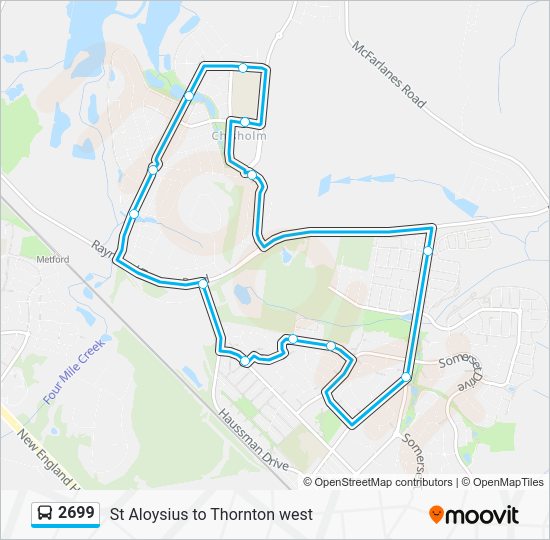 2699 Route: Schedules, Stops & Maps - St Aloysius (Updated)