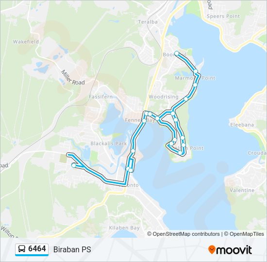 6464 Route: Schedules, Stops & Maps - Biraban PS (Updated)