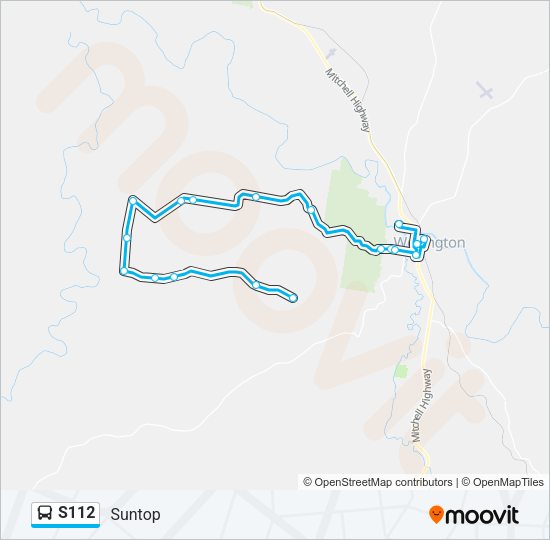 S112 Route: Schedules, Stops & Maps - Suntop (Updated)