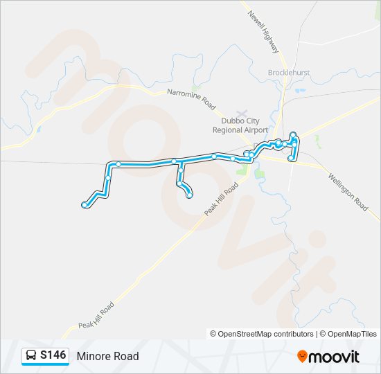 s146 Route: Schedules, Stops & Maps - Minore Road (Updated)