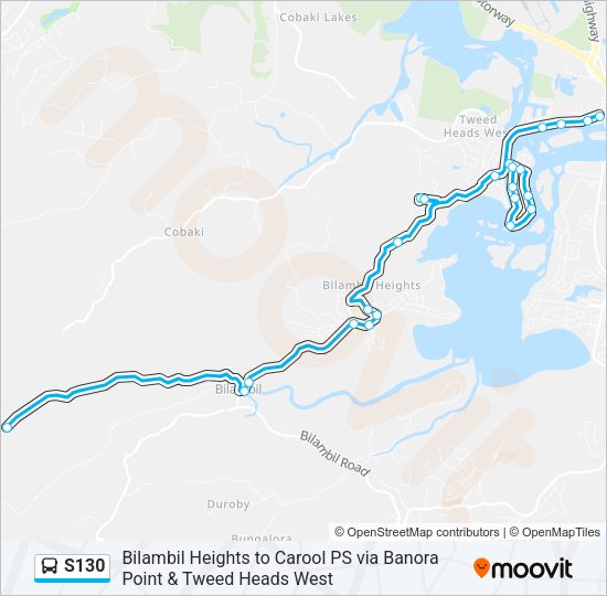 S130 Route: Schedules, Stops & Maps - Carool PS (Updated)