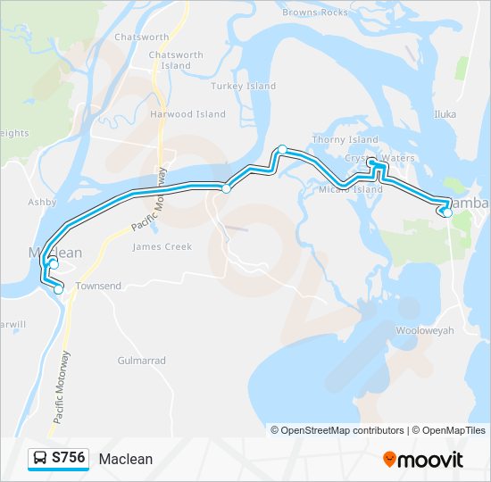 s756 Route: Schedules, Stops & Maps - Maclean (Updated)