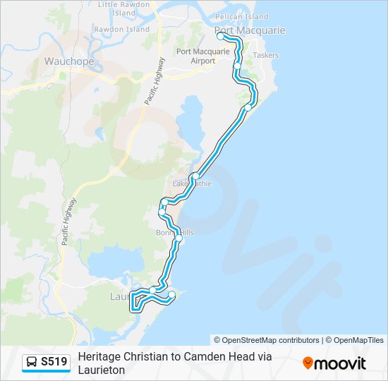 s519 Route: Schedules, Stops & Maps - Camden Head (Updated)