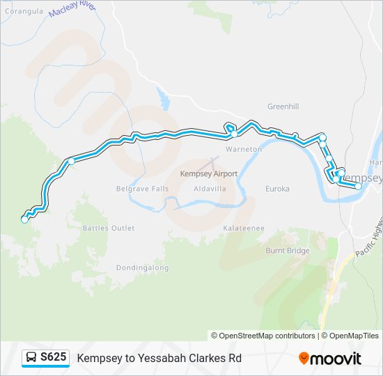 s625 Route: Schedules, Stops & Maps - Yessabah (Updated)