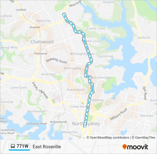 771w Route: Schedules, Stops & Maps - East Roseville (Updated)