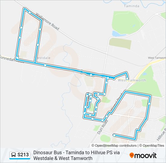 S213 Route: Schedules, Stops & Maps - Hillvue PS (Updated)