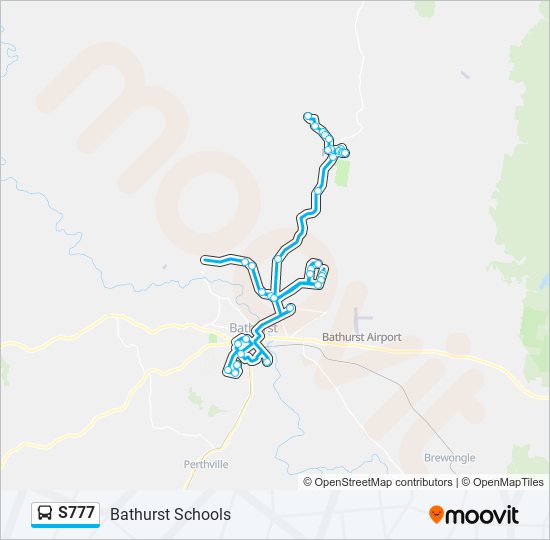 S777 Route: Schedules, Stops & Maps - Bathurst Schools (Updated)