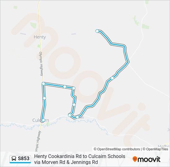 s853 Route: Schedules, Stops & Maps - St (Updated)