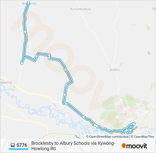 S776 Route: Schedules, Stops & Maps - Albury Schools (Updated)