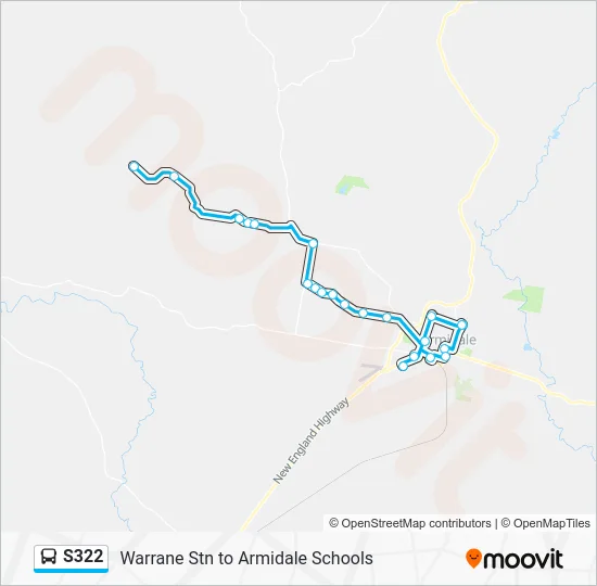 S322 Route: Schedules, Stops & Maps - Warrane Station (Updated)