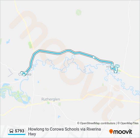 S793 Route: Schedules, Stops & Maps - Howlong (Updated)