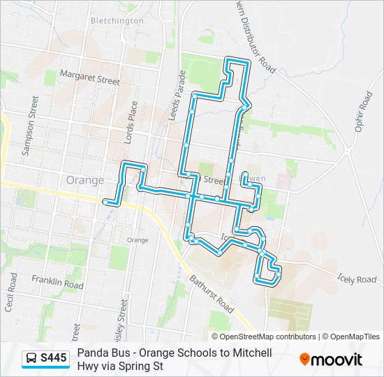 S445 Route: Schedules, Stops & Maps - School Bus - S445 (Updated)
