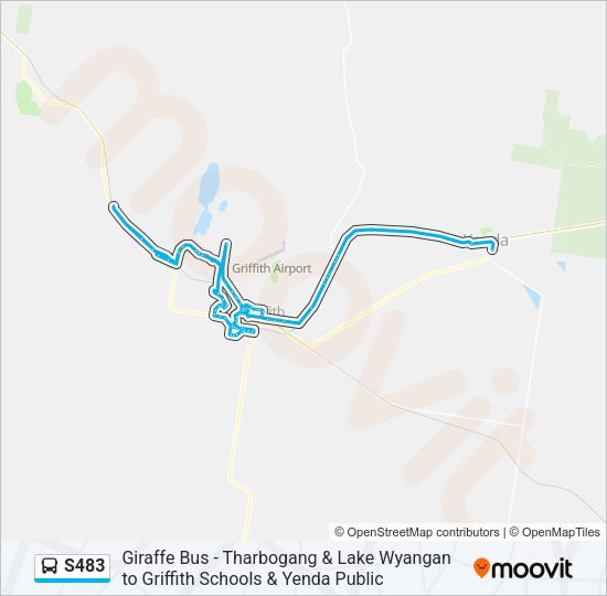 S483 Route: Schedules, Stops & Maps - School Bus (Updated)