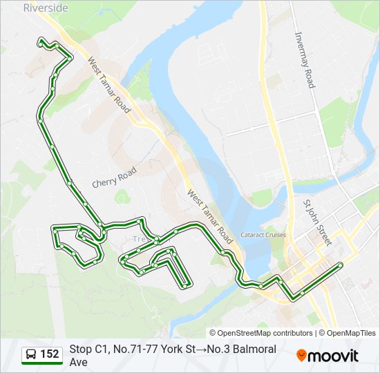 152 Route: Schedules, Stops & Maps - Stop C1, No.71-77 York St‎→No.3 ...