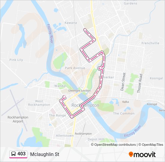 403 Route: Schedules, Stops & Maps - Mclaughlin St (Updated)