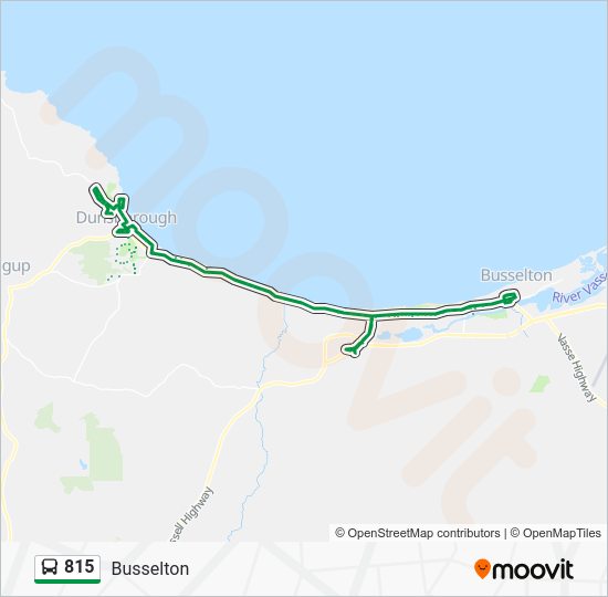 815 Route: Schedules, Stops & Maps - Busselton (Updated)