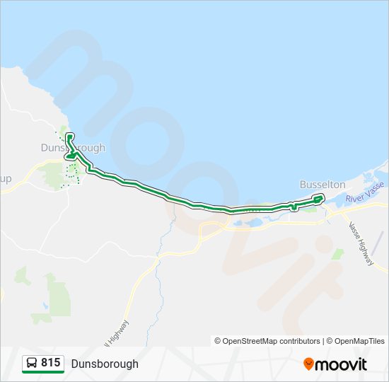 815 Route: Schedules, Stops & Maps - Dunsborough (Updated)