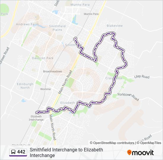 442 Route: Schedules, Stops & Maps - Smithfield (Updated)
