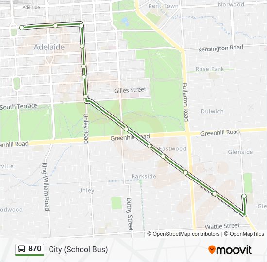 870 Route: Schedules, Stops & Maps - City (School Bus) (Updated)