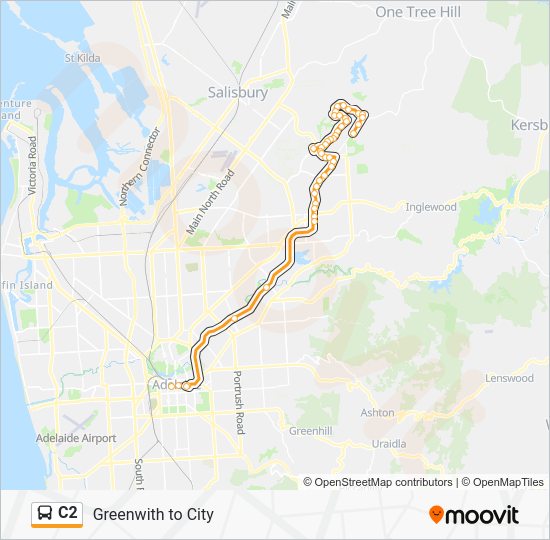 C2 Route: Schedules, Stops & Maps - City (Updated)
