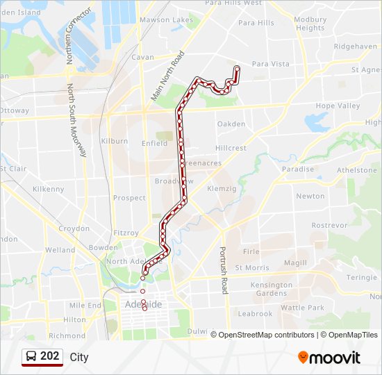 202 Route: Schedules, Stops & Maps - City (Updated)