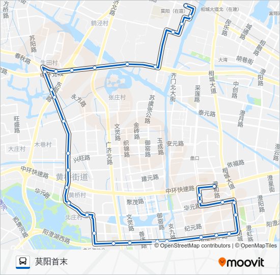 805路 Route: Schedules, Stops & Maps - 莫阳首末 (Updated)