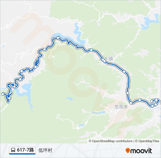 6177路 Route: Schedules, Stops & Maps - 低坪村 (Updated)
